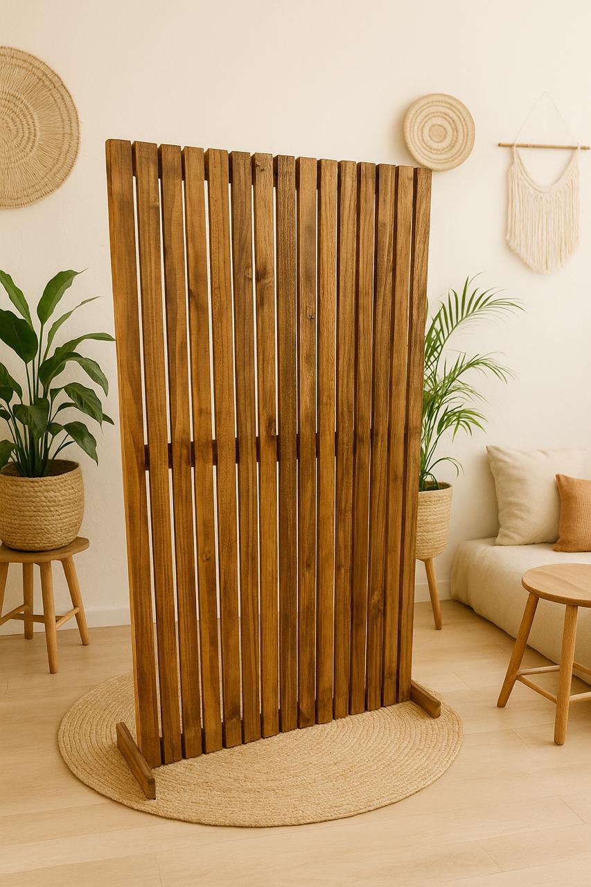 Mimbre Moreno - PANELES VARILLADOS - Panel Varillado con patas