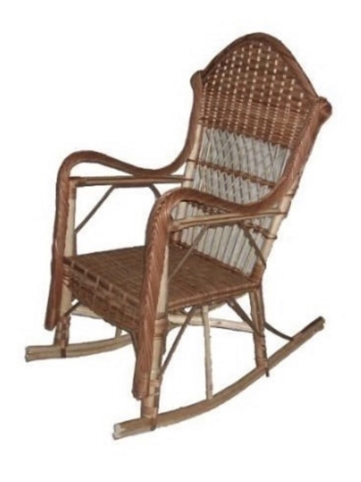 Mimbre Moreno - SILLONES - Mecedora