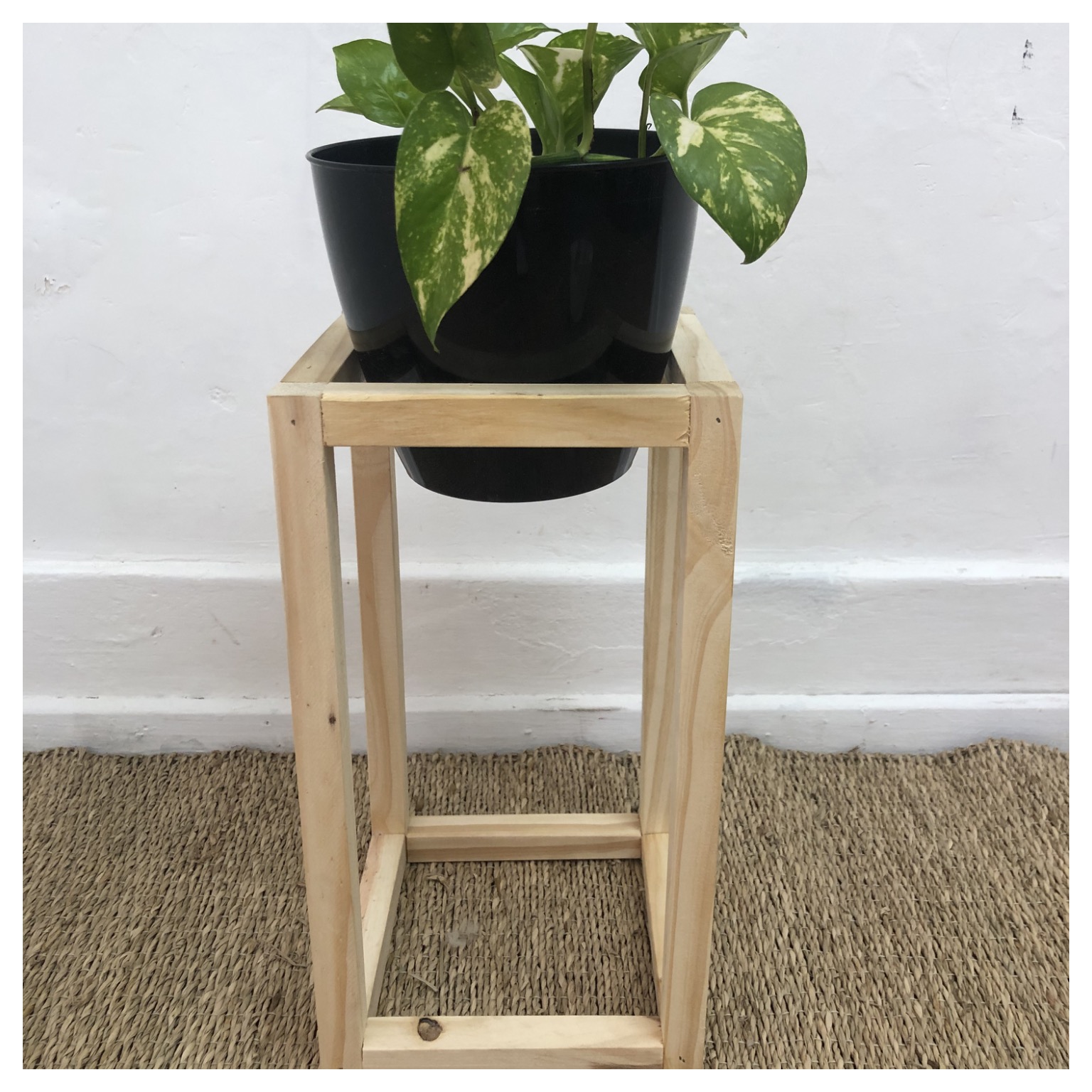 Mimbre Moreno - DECORACION - Porta maceta